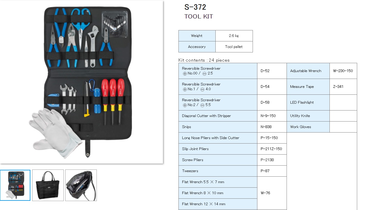 Ichiban Precision Sdn Bhd - Hozan - HOZAN TOOL KIT